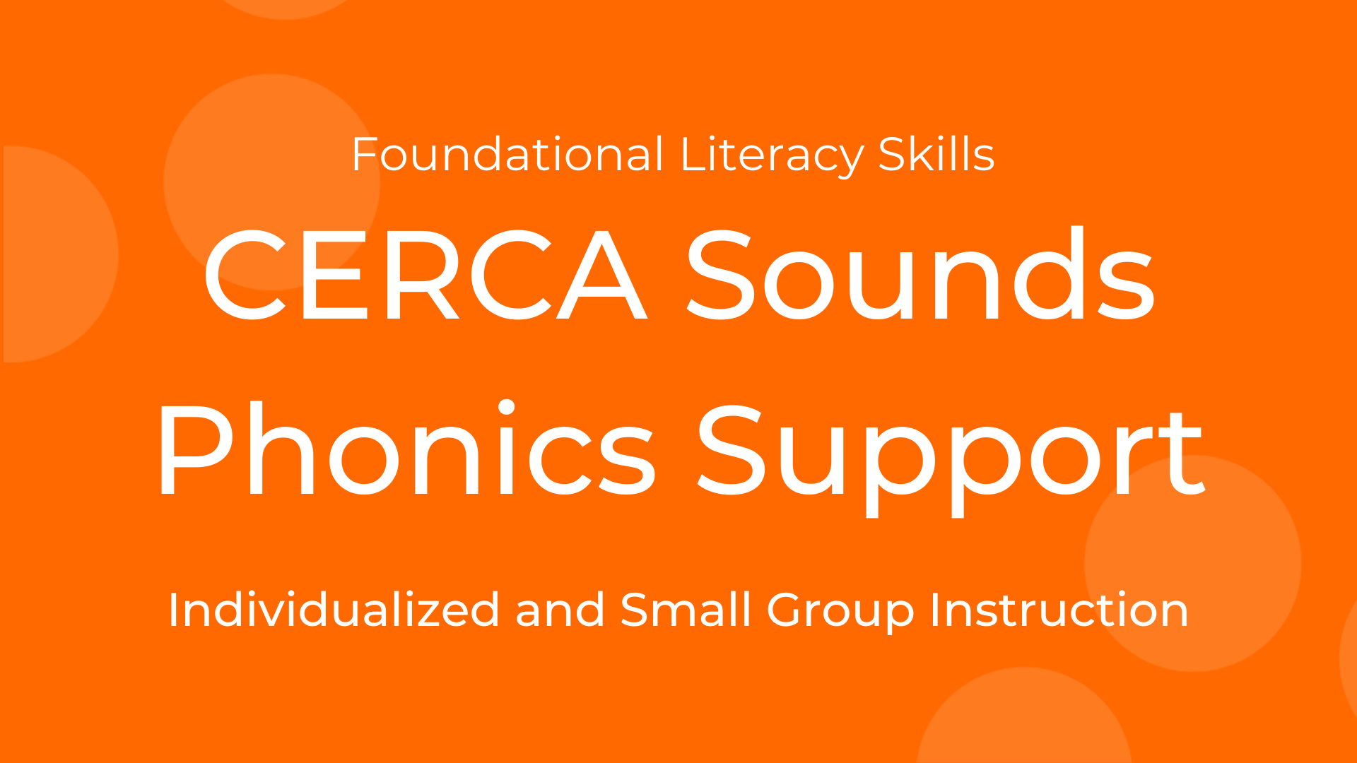 ThinkCERCA's Professional Learning